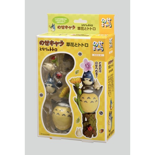 Studio Ghibli - Pack figurines Totoro, Nose Character Flower – Dojo ...
