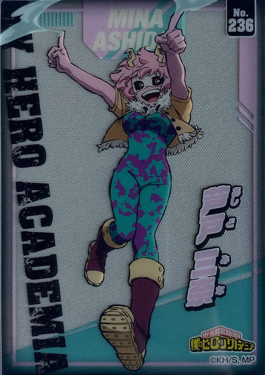 MY HERO ACADEMIA Clear Card Collectable Mina Ashido N°236 - Bandai ...