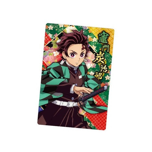 Demon Slayer Kimetsu No Yaiba Adventure WAFER CARD BANDAI - N.01 Tanji ...